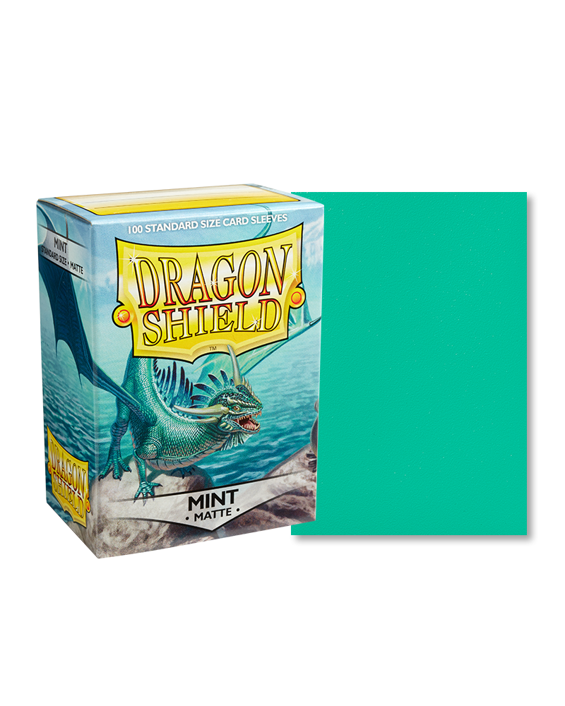 Dragon Shield: Mint - Matte Sleeves - Standard Size (100)