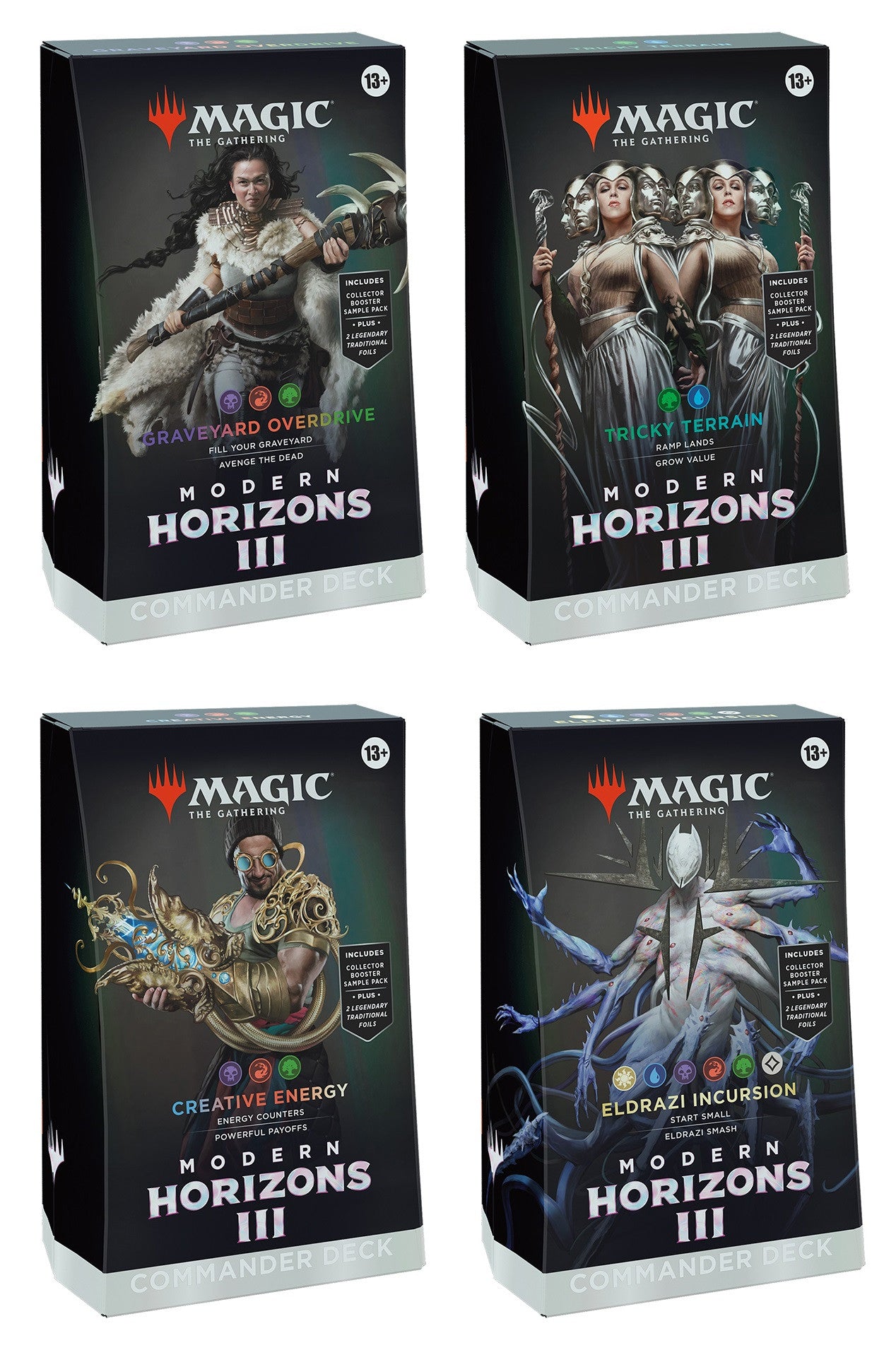 Magic the Gathering Modern Horizons 3 Commander Decks (Pre-Order)