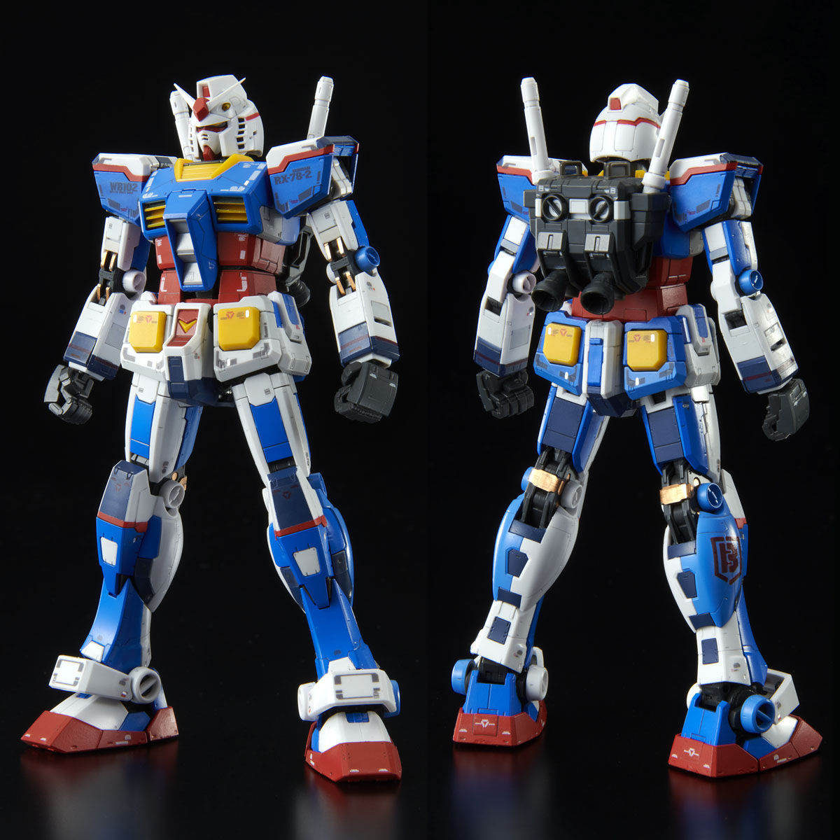 (PREMIUM-BANDAI) GUNDAM - RG 1/144 RX-78-2 GUNDAM [TEAM BRIGHT CUSTOM]