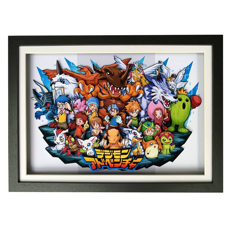 3D Quilling Paper Craft - Digimon